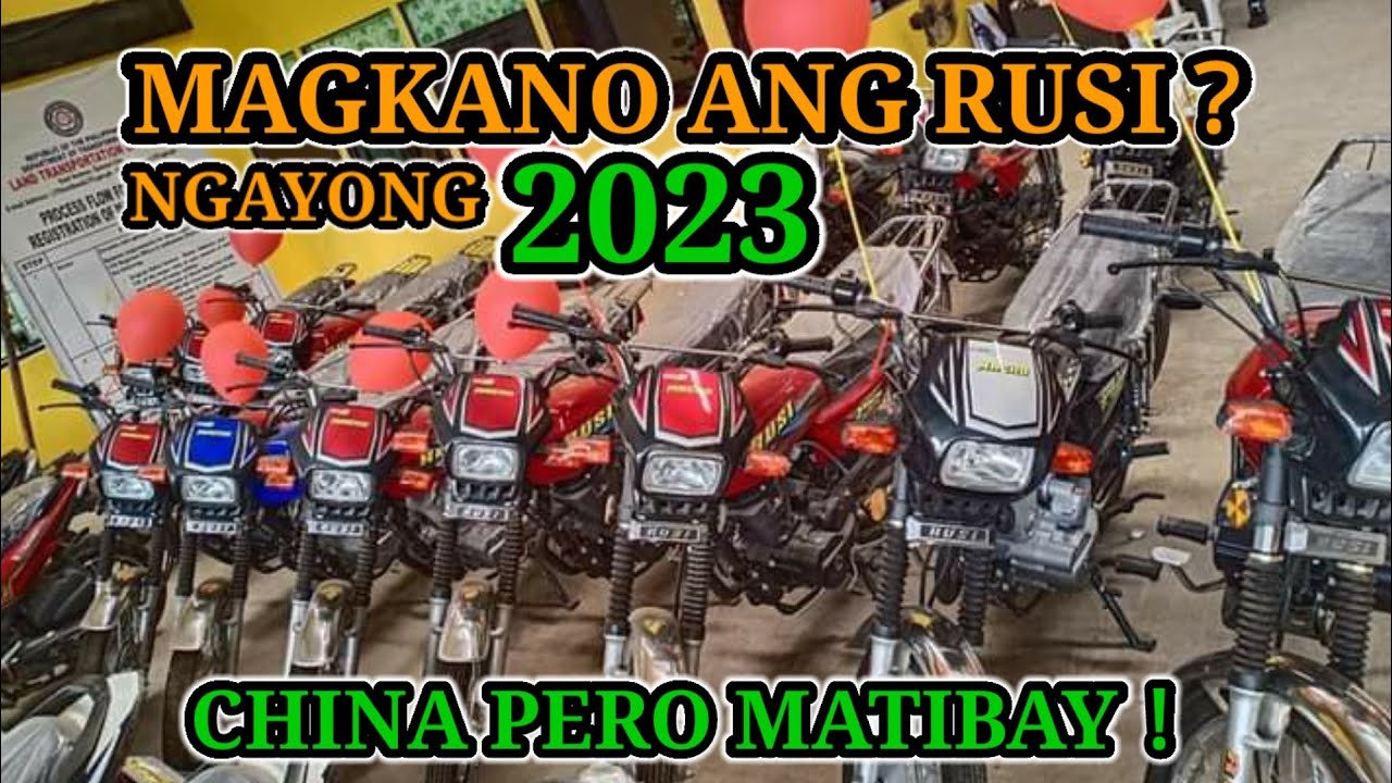 2023 Rusi all units available！Murang motor sa Pilipinas！ - YouTube