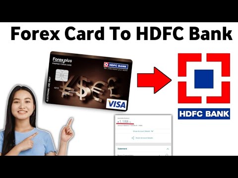How to Transfer Money From Forex Card To HDFC Bank Account 2025 - YouTube