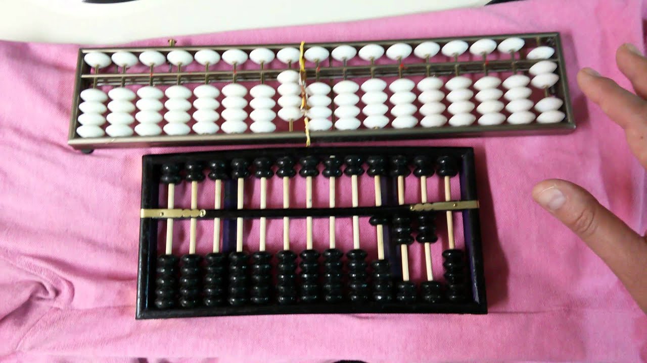 Doing cube roots on the abacus like a computer - YouTube