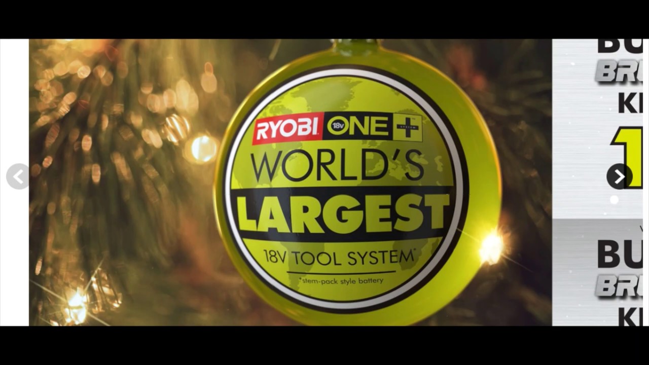Home Depot Ad - Huge Ryobi One + Power Tool Sale (Dec 14 - Feb 3, 2019 ...