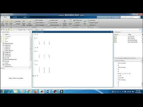 ROW REDUCED ECHELON FORM OF A MATRIX in MATLAB,MTH643 LEC NO VIDEO NO B - YouTube