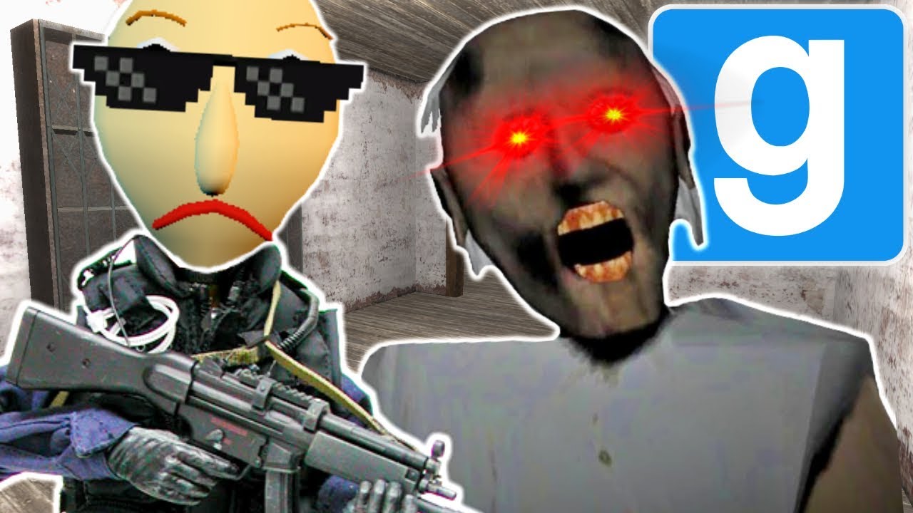 BALDI JOINED THE SWAT TEAM AND RAIDED GRANNY'S HOUSE IN GMOD - YouTube