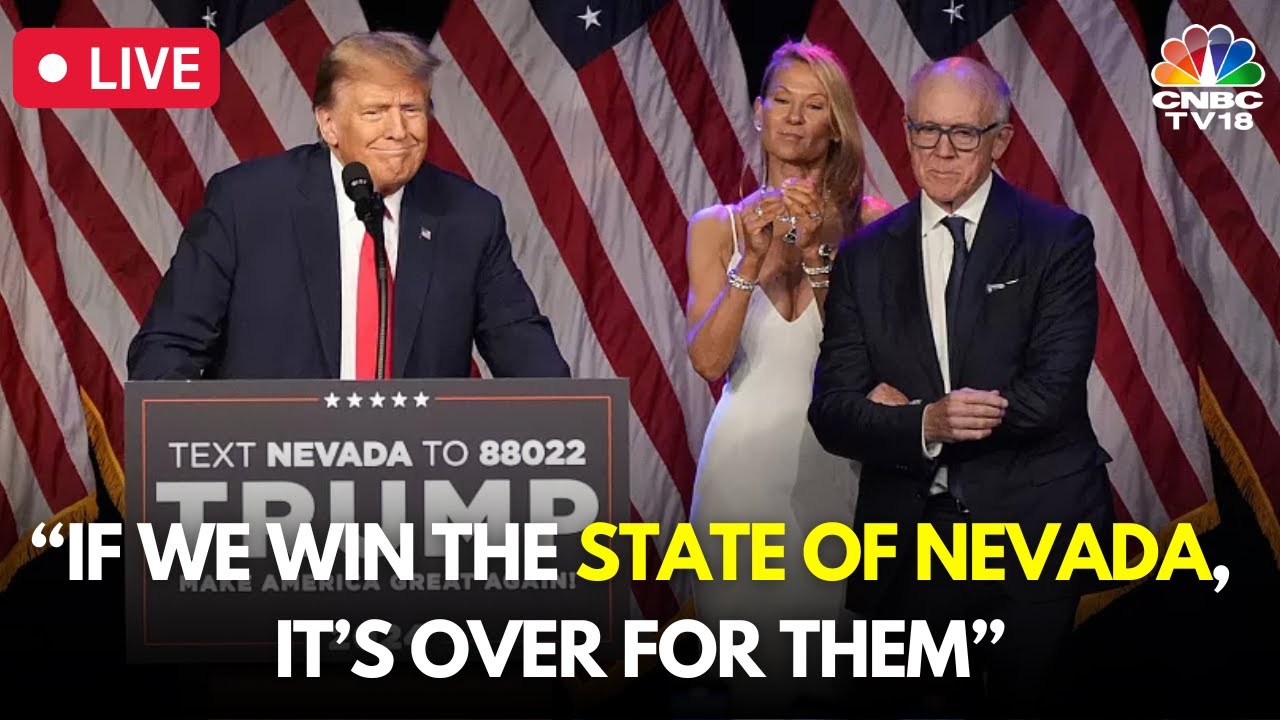 Donald Trump LIVE | Trump Celebrates Key Victories in Nevada Caucuses ...