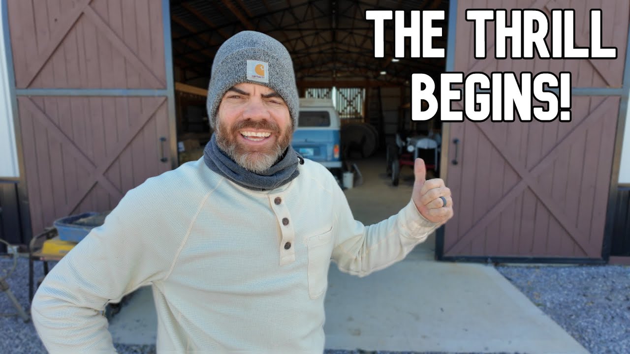 We Finally Got It In The Barn! - YouTube