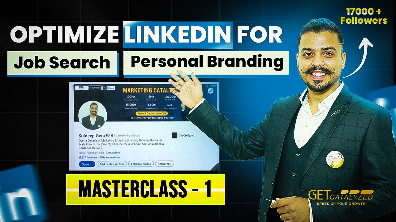 LinkedIn Profile Optimization Workshop (Beginner to Advanced) | Kuldeep ...