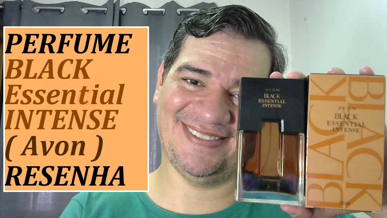 PERFUME BLACK ESSENTIAL INTENSE ( AVON ) RESENHA - YouTube