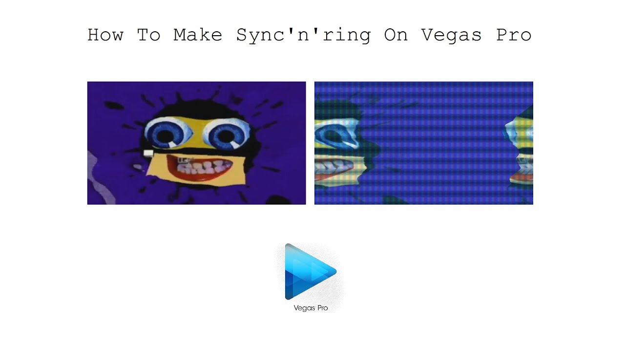 How To Make Sync'n'ring On Vegas Pro - YouTube