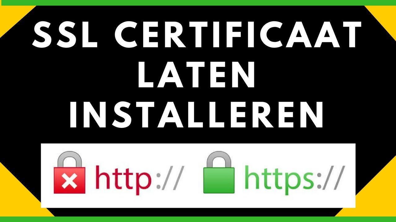SSL Certificaat Laten Installeren op WordPress website - YouTube