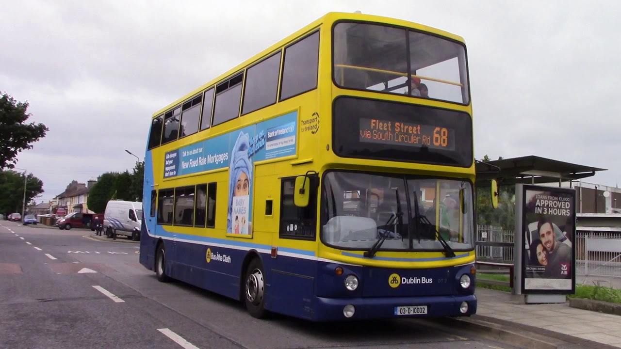 Dublin Bus DT Class ALX 400 Farewell Tour - July 2017 - YouTube