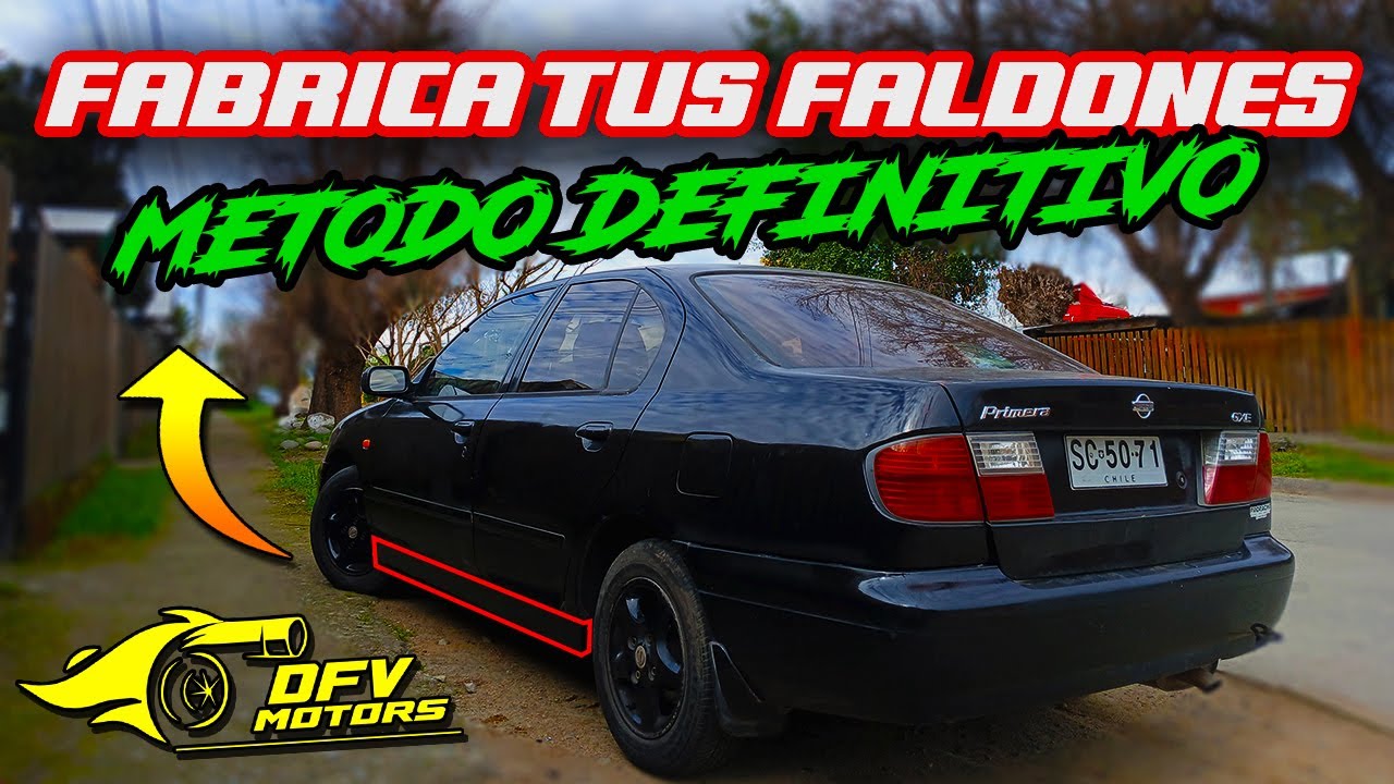 FABRICANDO FALDONES PARA MI NISSAN PRIMERA P11 | FALDONES PARA AUTO ...