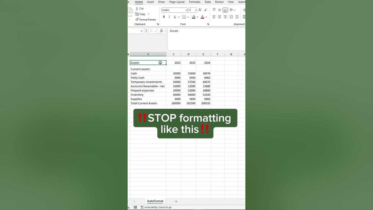 Excel Autoformatting Tricks that Will Blow Your Mind - YouTube