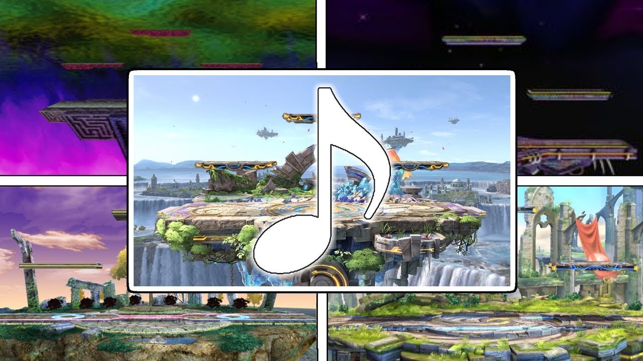 Evolution of Super Smash Bros. Main Battlefield Themes (1999-2018 ...