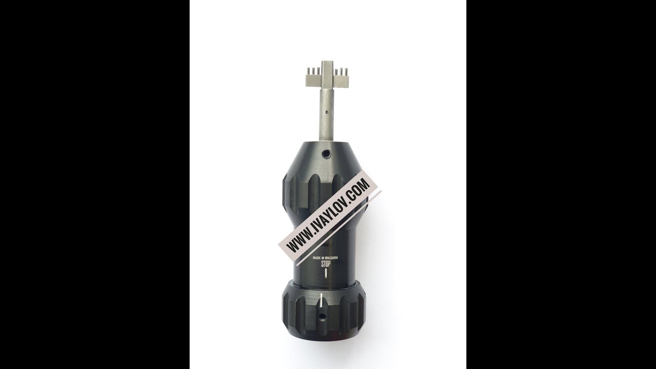 Locksmith tool for opening a CR pump lock just a few seconds - YouTube