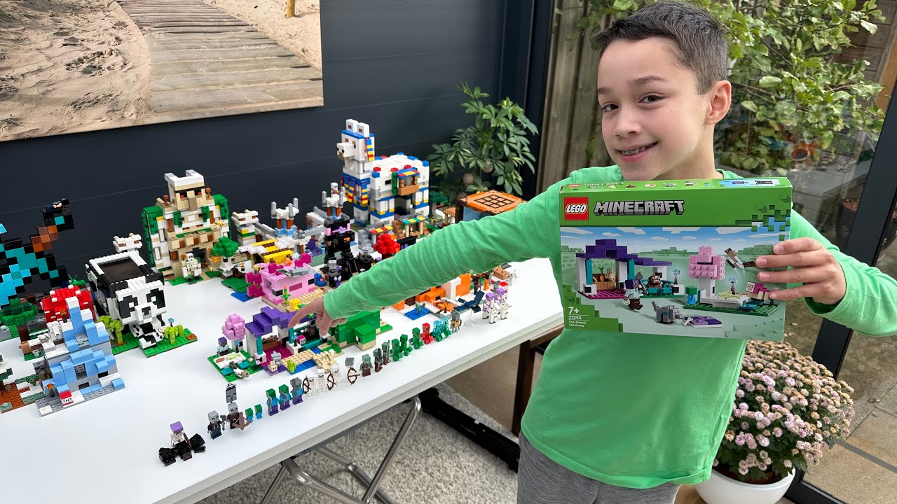 From Blocks to Animals: Building LEGO Minecraft Animal Sanctuary 21253 ...