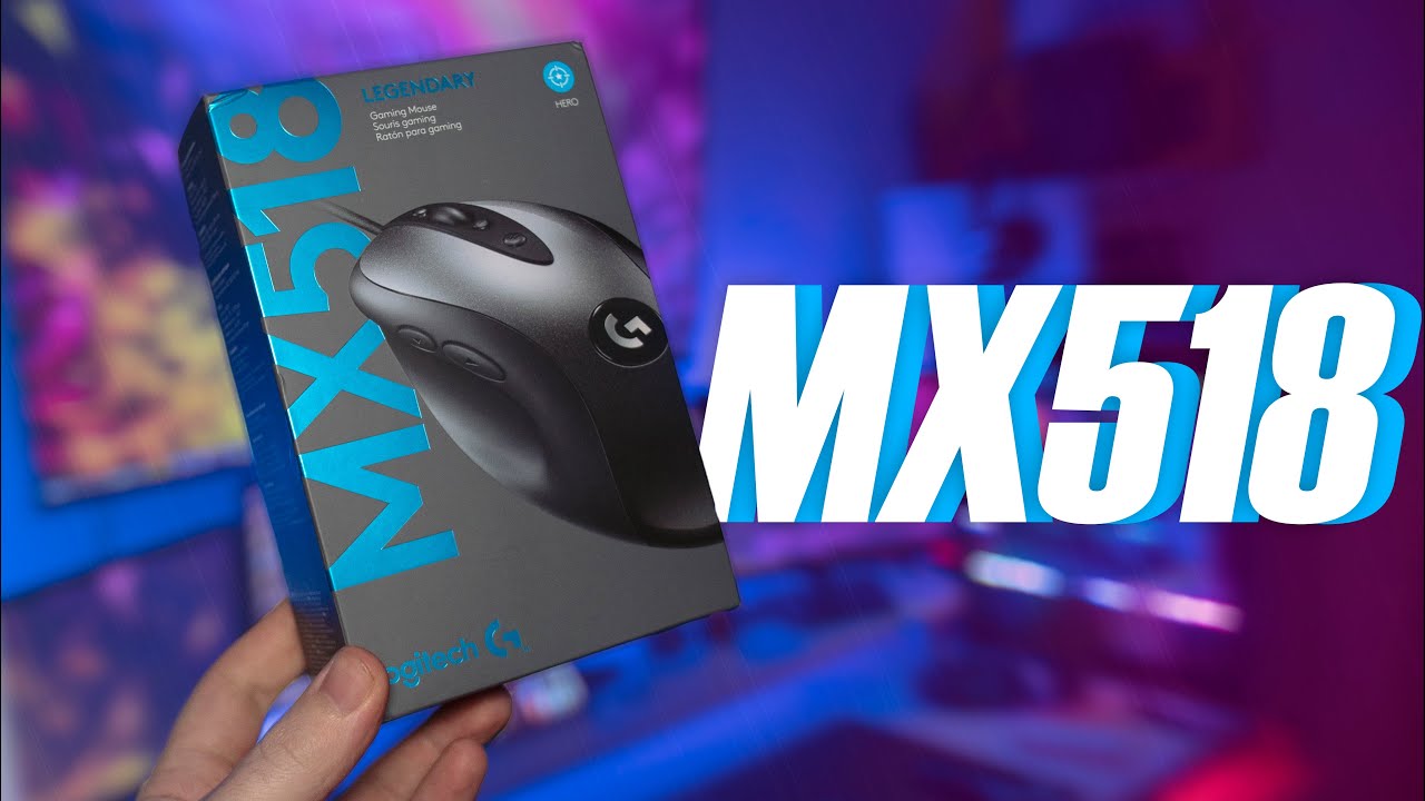 Unboxing and First Look At The Legend - Logitech MX518 Legendary - YouTube