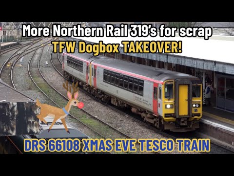 ROG 37800 with MORE Class 319's for Scrap! Christmas Eve with SIX TFW ...