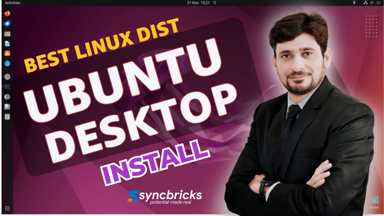 Installing Ubuntu Desktop & Customization | Full Tutorial 2024 with ...