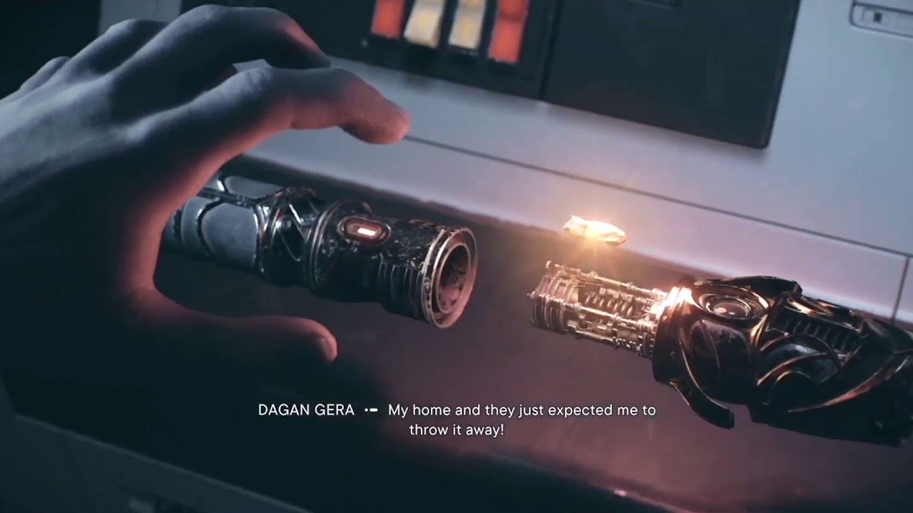 Star Wars Jedi Survivor - Jedi Bleeding A Kyber Crystal | Spoiler - YouTube