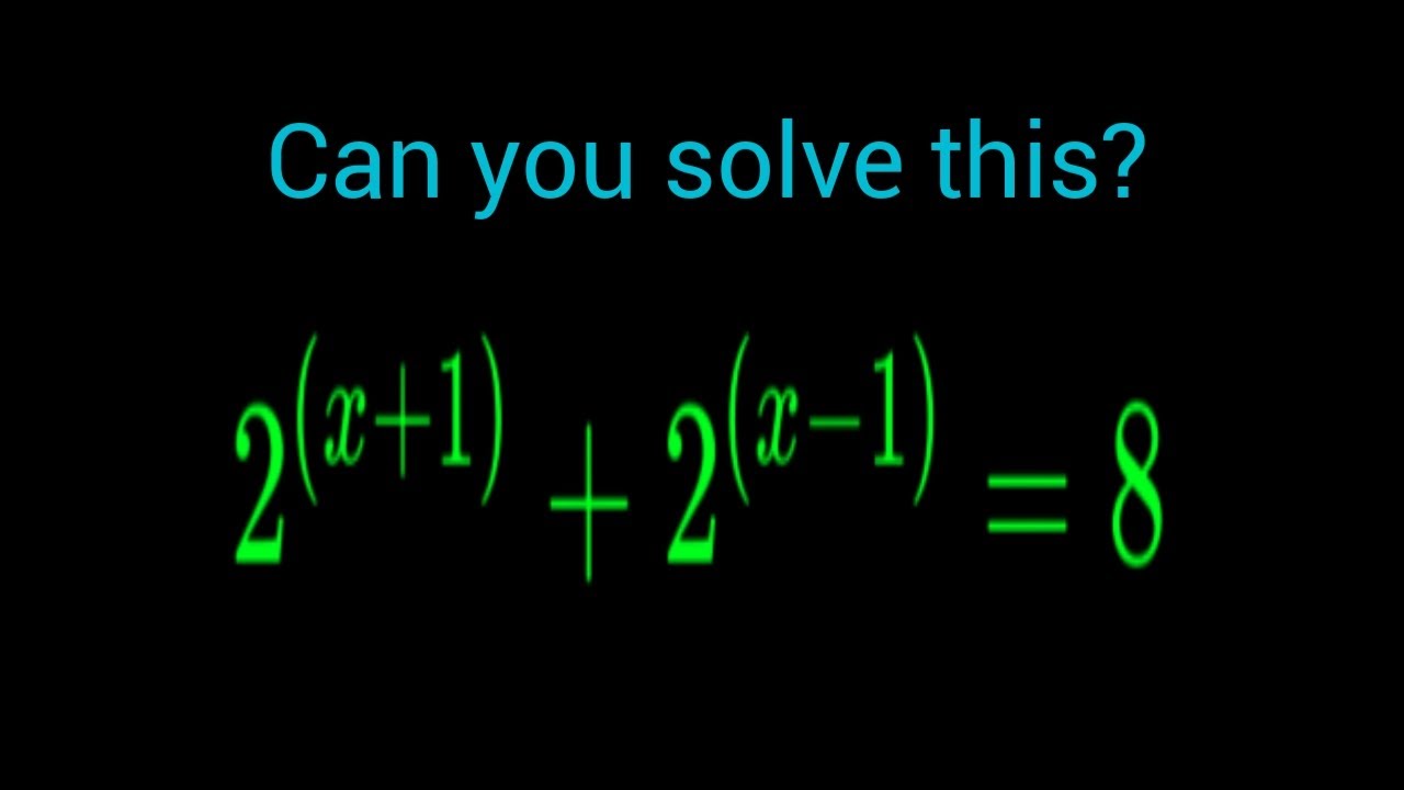 Germany | Math Olympiad Question| can you solve this? - YouTube