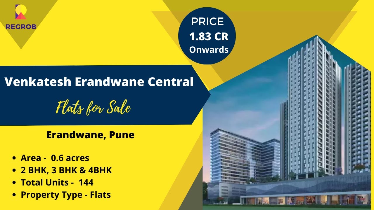 Venkatesh Erandwane Central | ☎️ +91 8377002477 | 2 , 3 & 4 BHK Flats ...