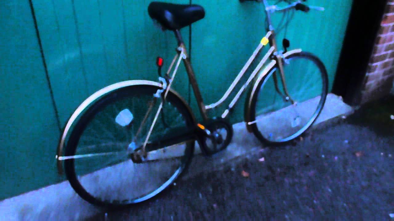 Ladies Town Bike in Gold called ROADSTER by Sprick Cycles + Full ...