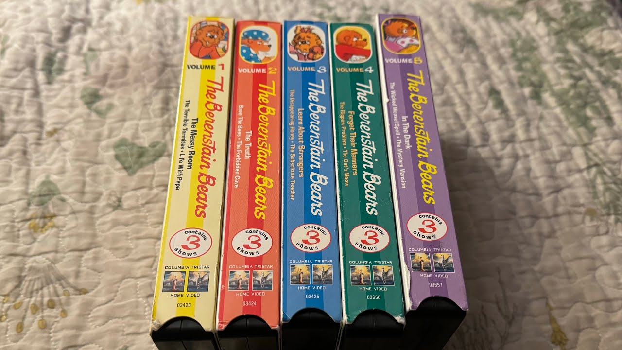 My “The Berenstain Bears” (1985) VHS Collection - YouTube