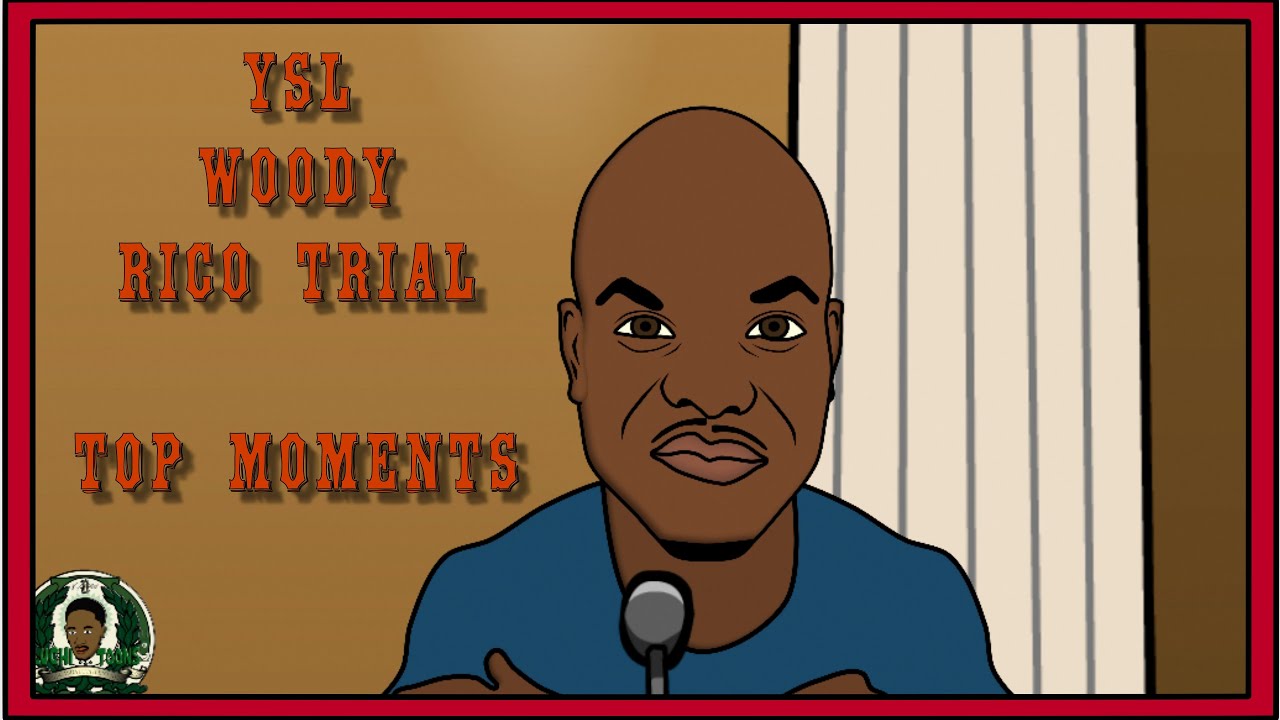 Lil Woody Top Moments During Young Thug YSL RICO Trial - YouTube