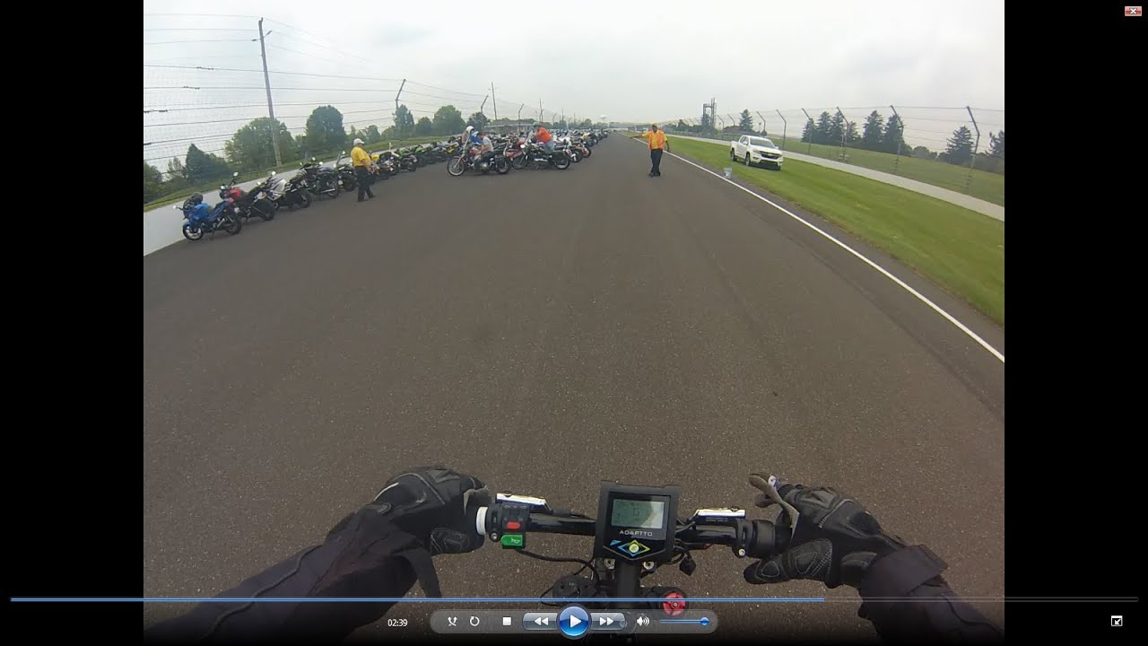 eBikes at the MotoGP 2015 Indianapolis bike night and race - YouTube