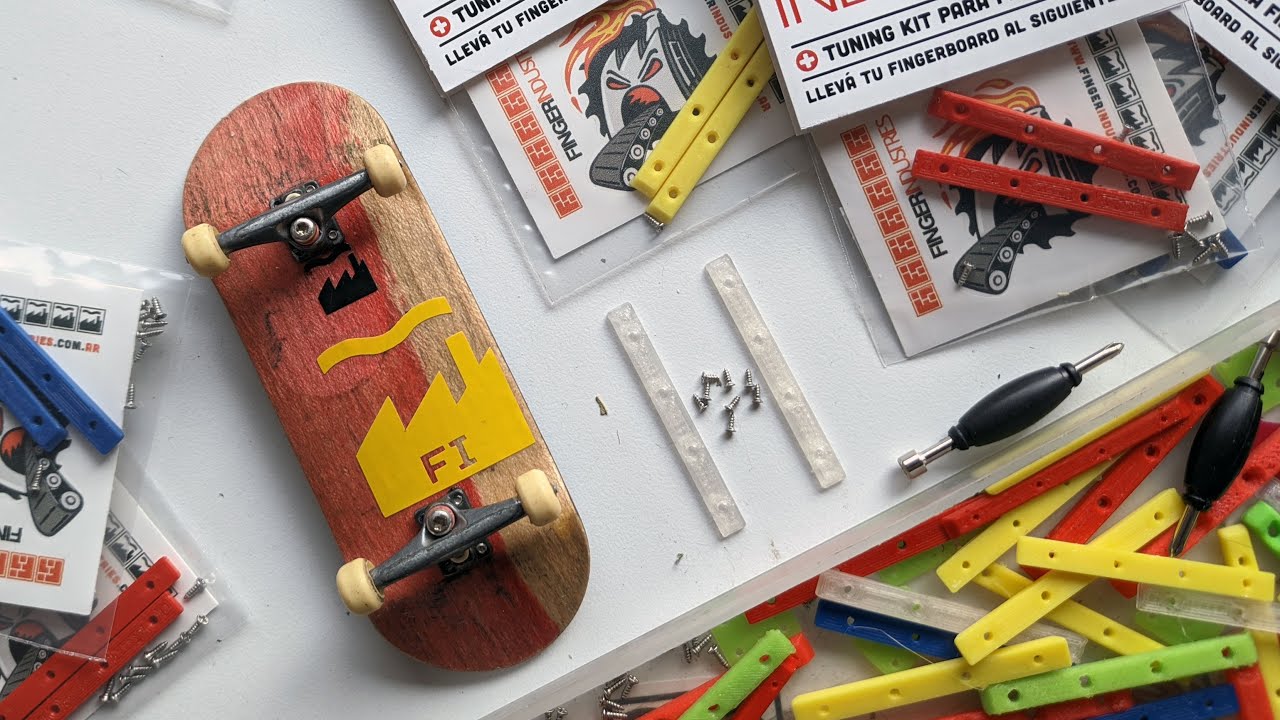 Como colocar BOARD RAILS en tu FINGERBOARD - YouTube