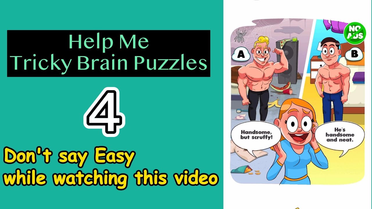 Help Me: Tricky Brain Puzzles - Brain Go Game - All Levels - Part 4 ...