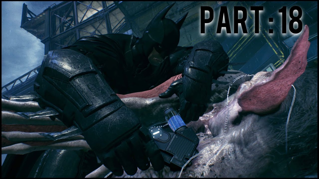 BATMAN: ARKHAM KNIGHT FULL UNEDITED GAMEPLAY WALKTHROUGH PART 18 - MANBAT VS BATMAN - YouTube