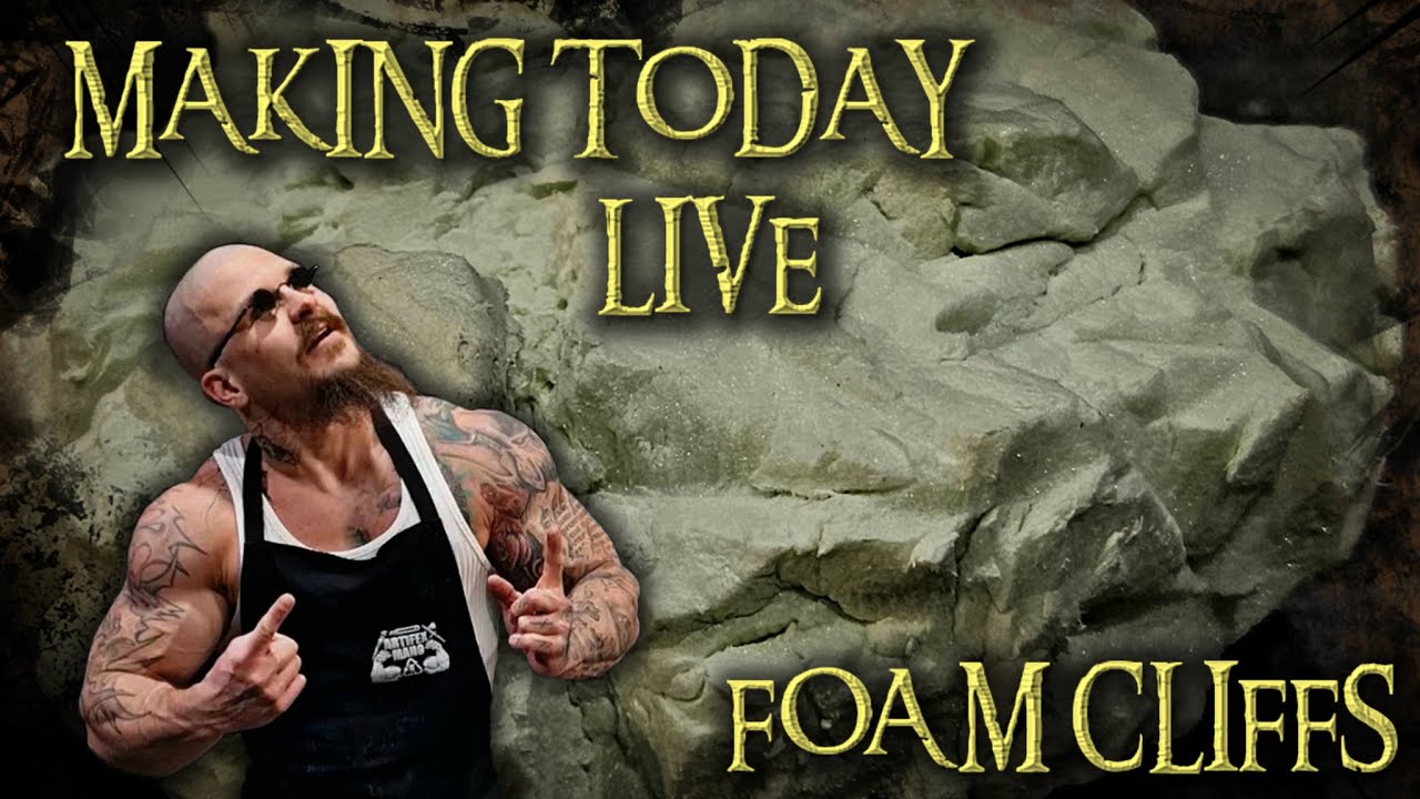 CARVING FOAM ROCKS - YouTube