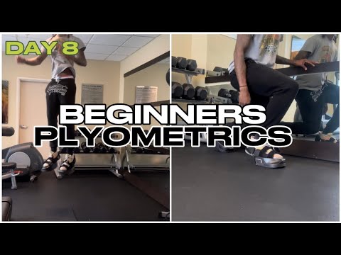 DAY 8 OF 30 : BEGINNERS PLYOMETRICS - YouTube