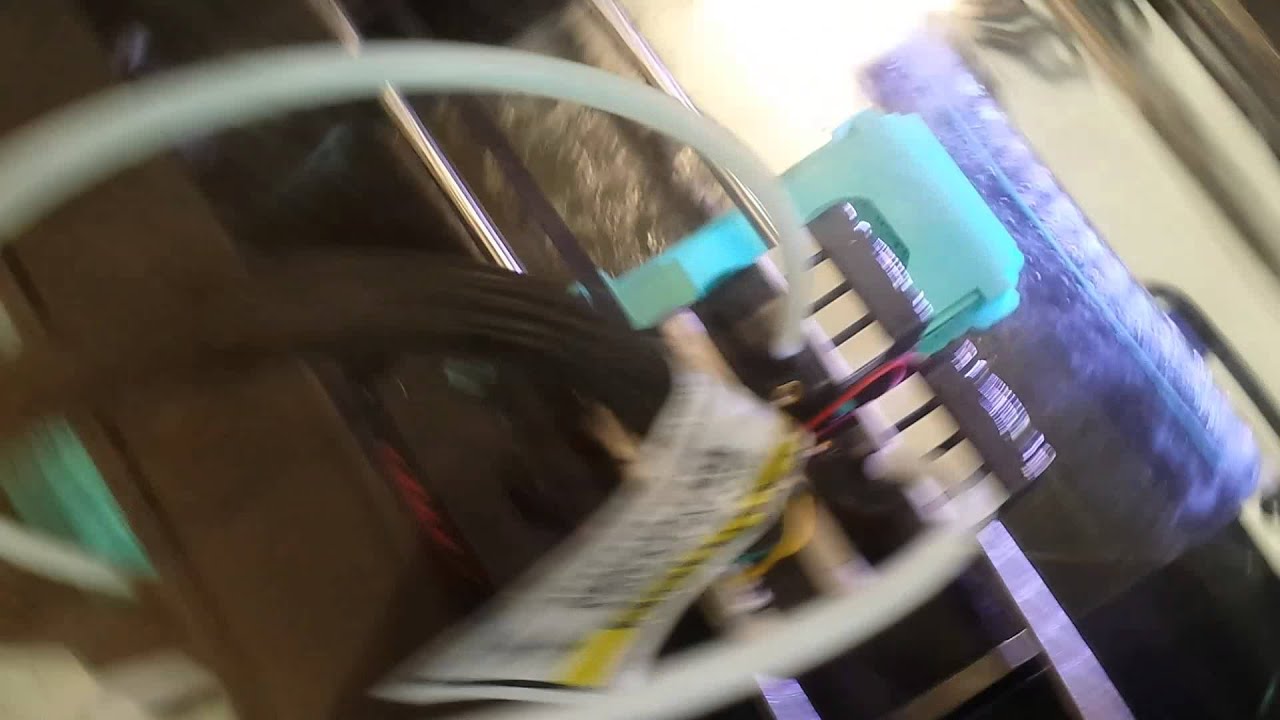 3-D printing a Tardis outlet cover on a Makerbot - 2 - YouTube