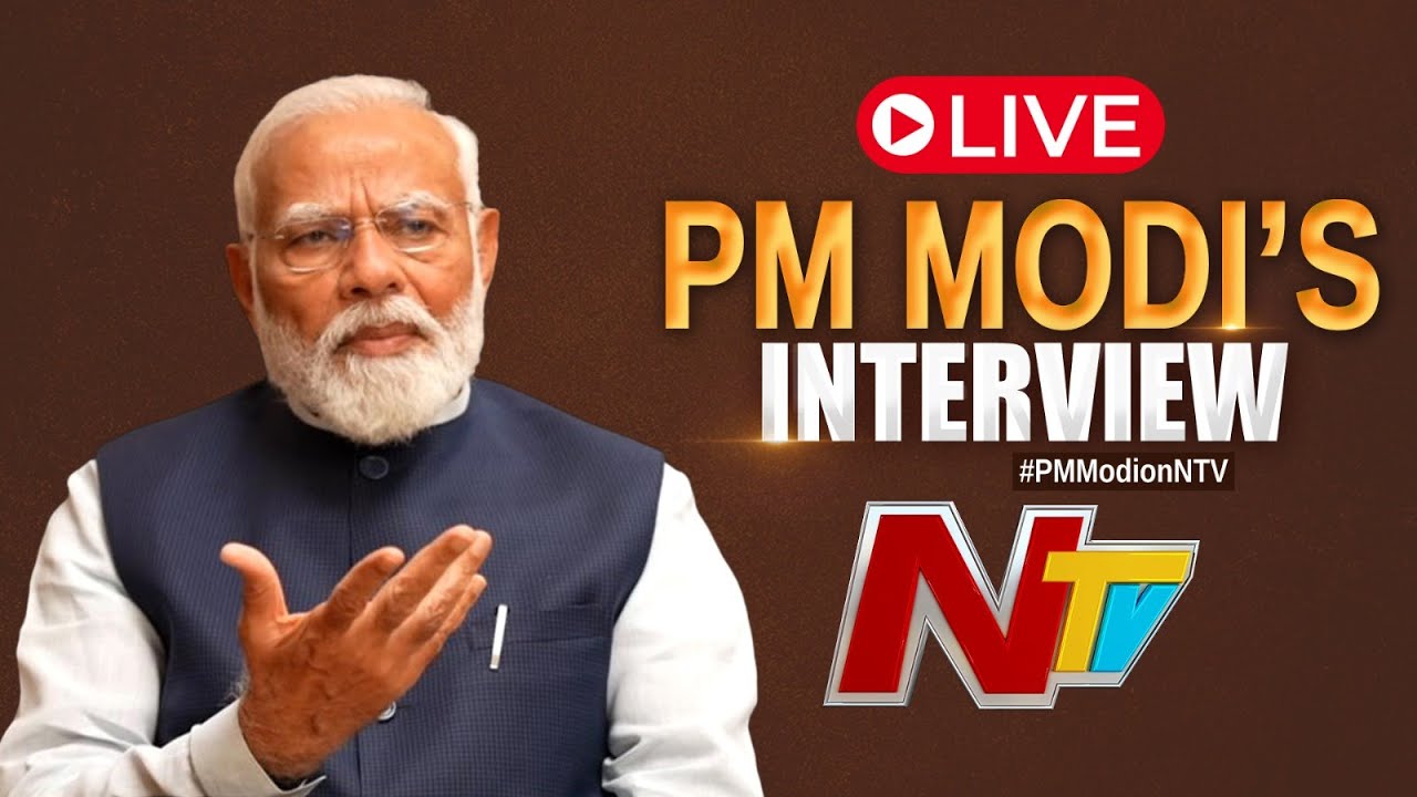 PM Modi LIVE: PM Narendra Modi First Ever Exclusive Interview With ...