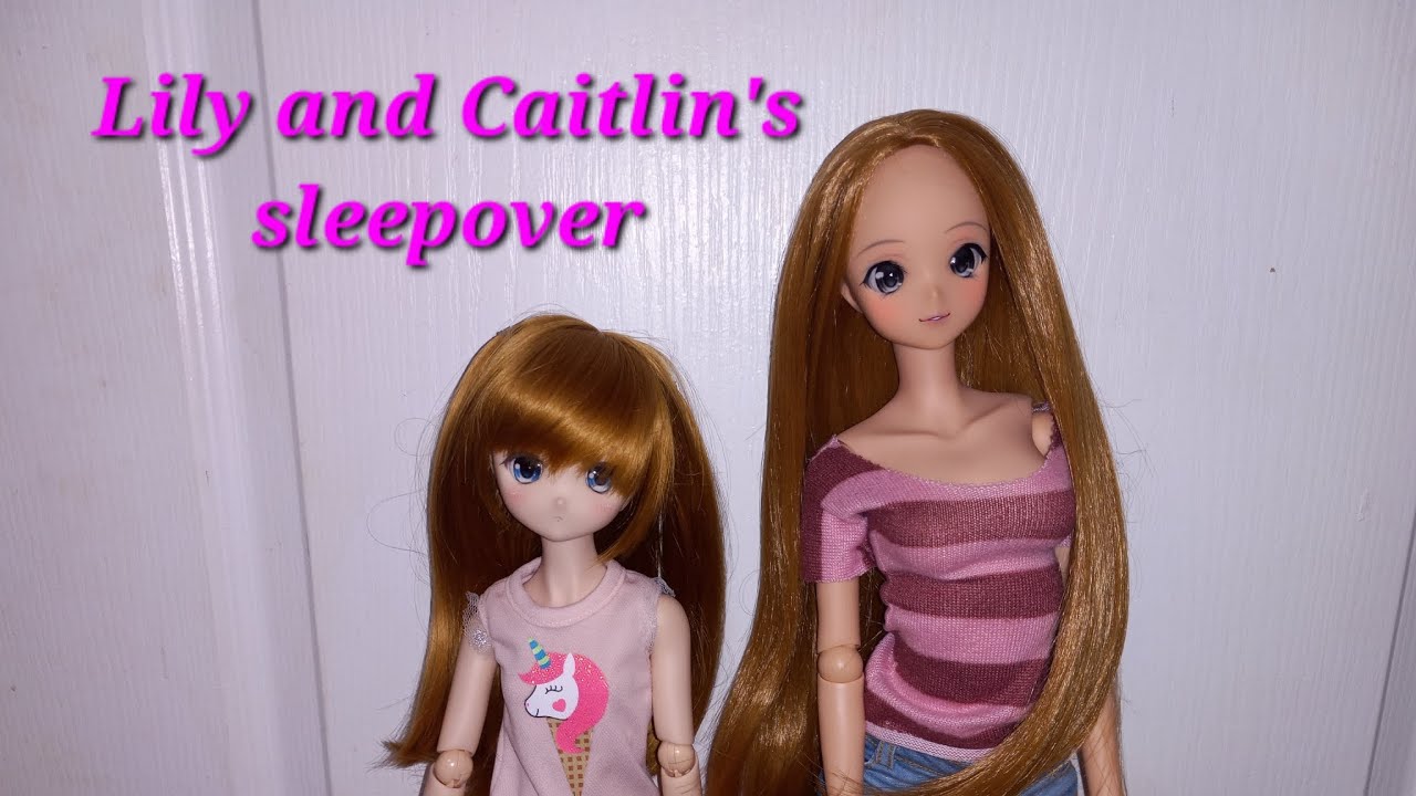 Smart Doll Photostory: Lily and Caitlin's Sleepover - YouTube