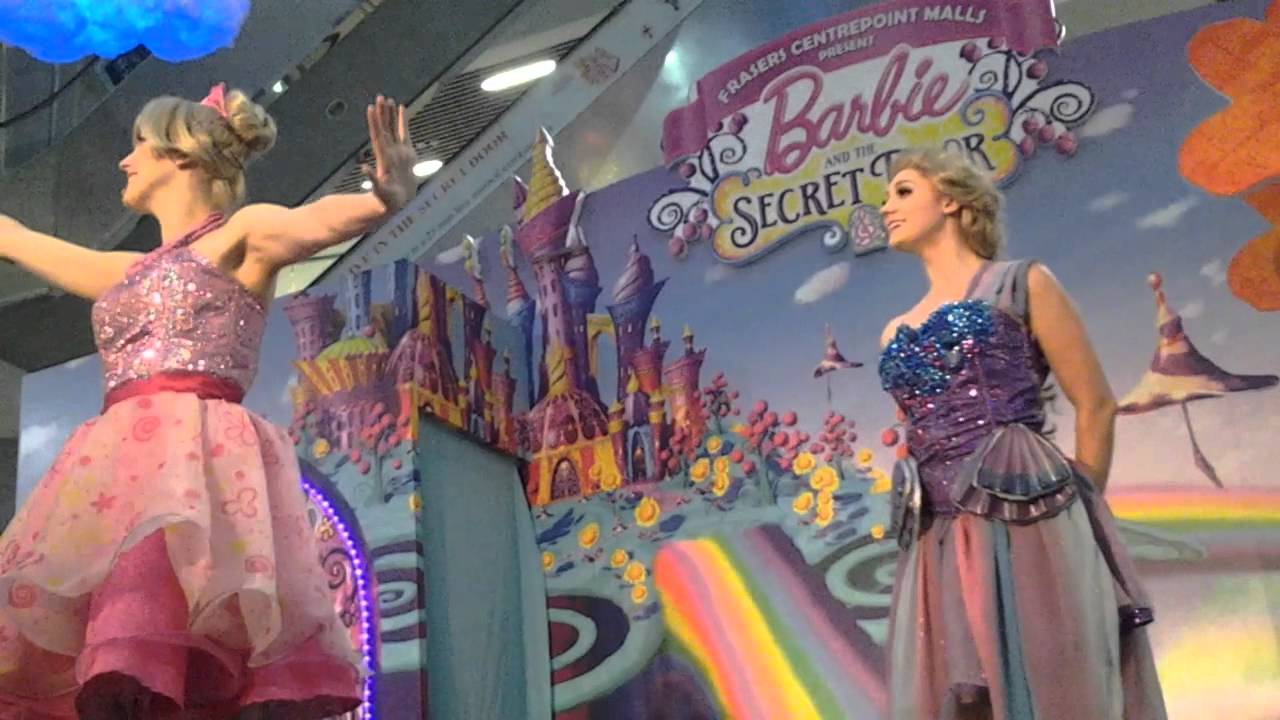 Barbie and secret door show #2 - YouTube