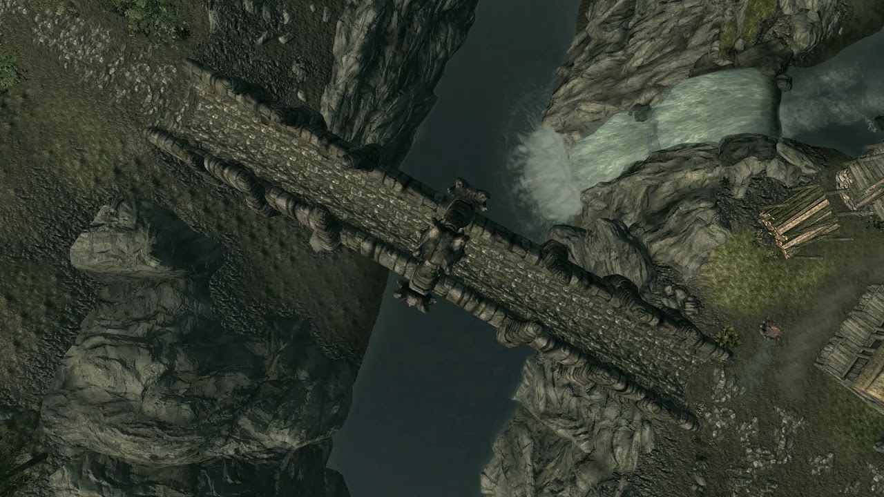 D&D Battle Map. Bridge & Waterfall. No grid. - YouTube