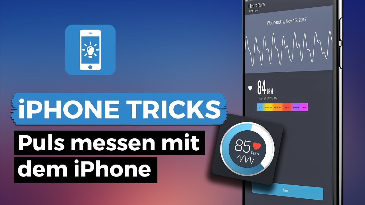Puls messen mit iPhone | iPhone-Tricks.de - YouTube
