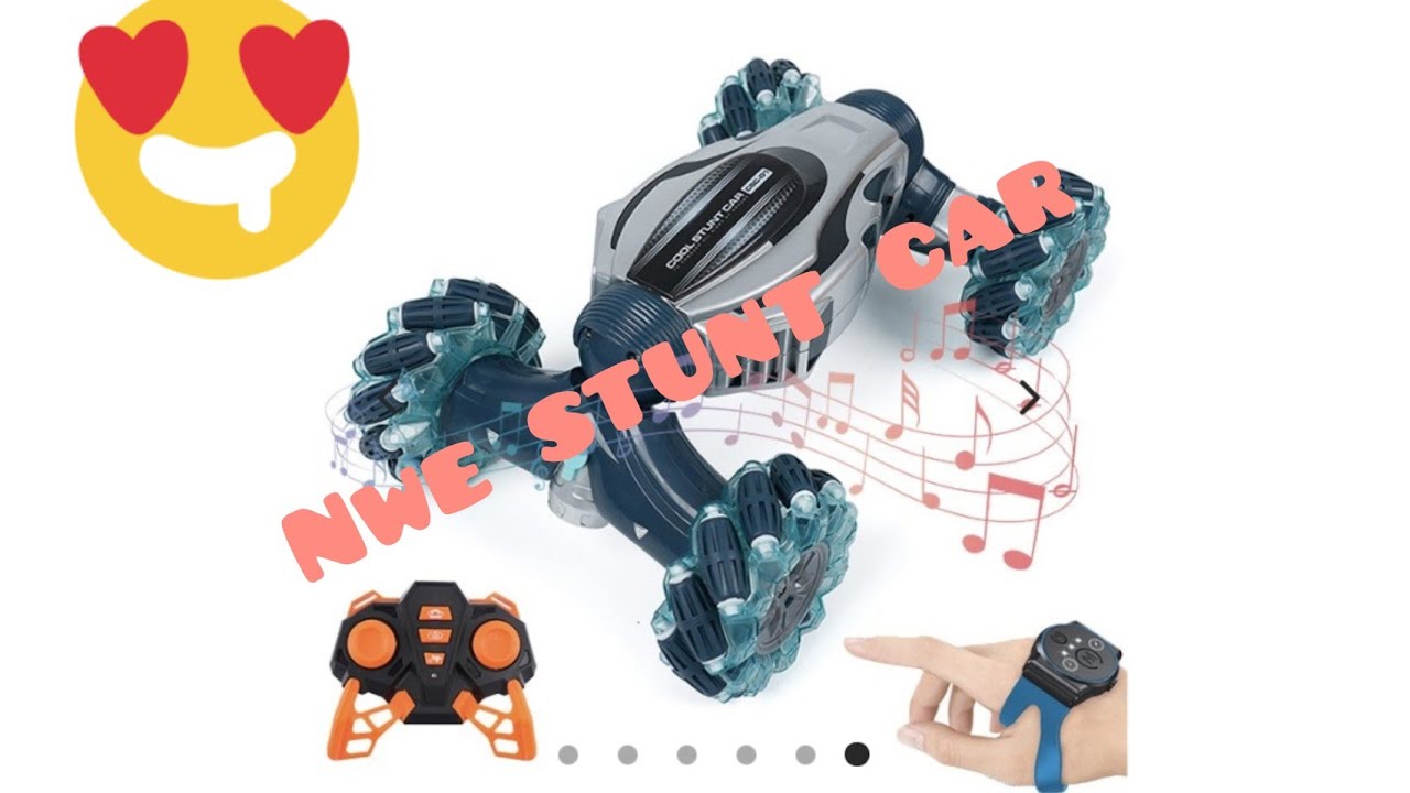 New stunt car, How do you charge a remote control stunt car? - YouTube