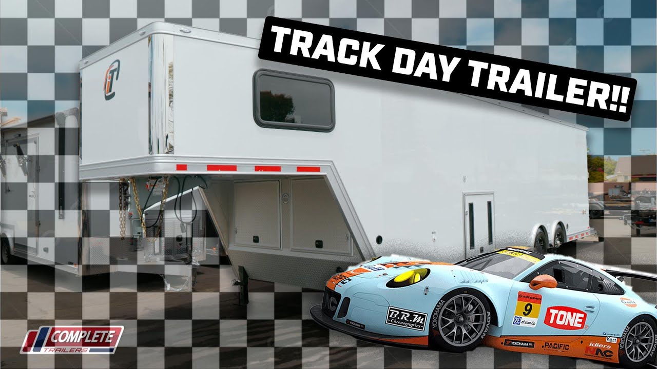 We built the ultimate 36' inTech Track Day Trailer. - YouTube