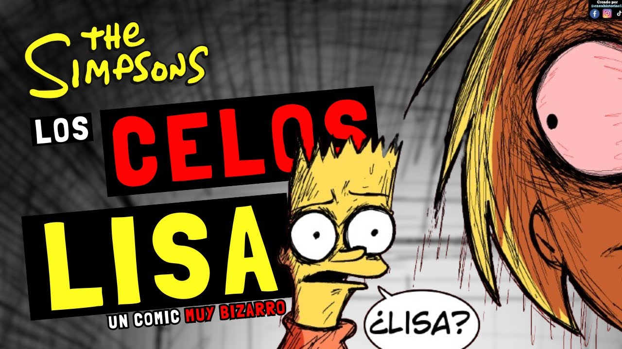 Los Celos de Lisa: El Bizarro Comic de Bart y Lisa | Los Simpson - YouTube