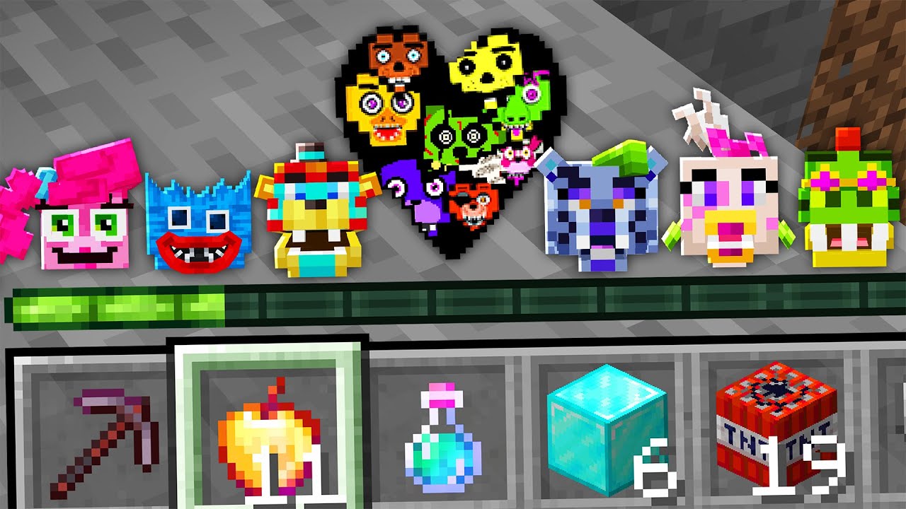 os ANIMATRONICS são CORAÇÕES CUSTOMIZADOS no MINECRAFT! - YouTube