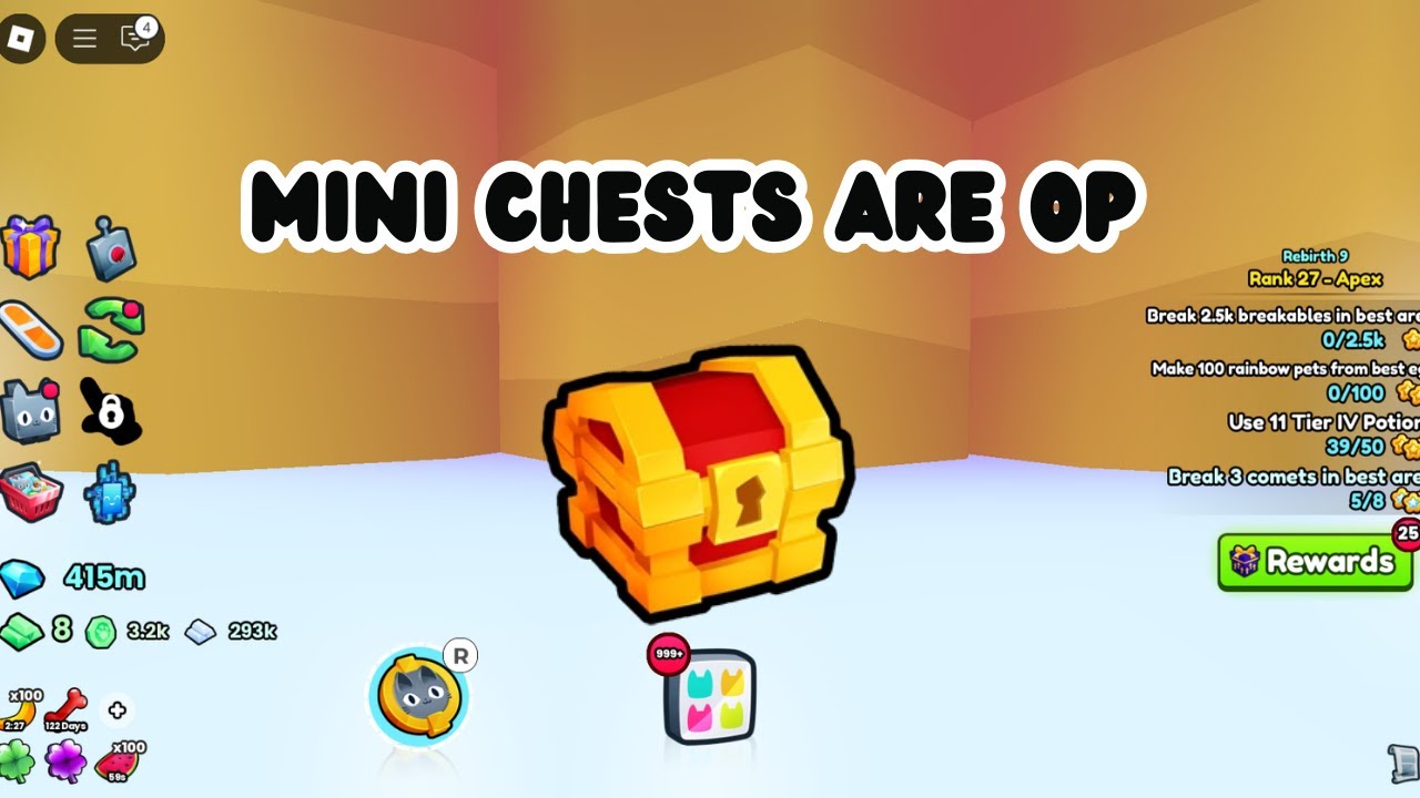 mini chest are OP - YouTube