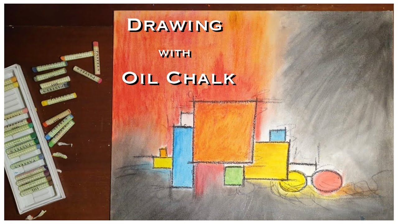 Drawing with Oil Chalk - My first attempt ever :) Too Doo - YouTube