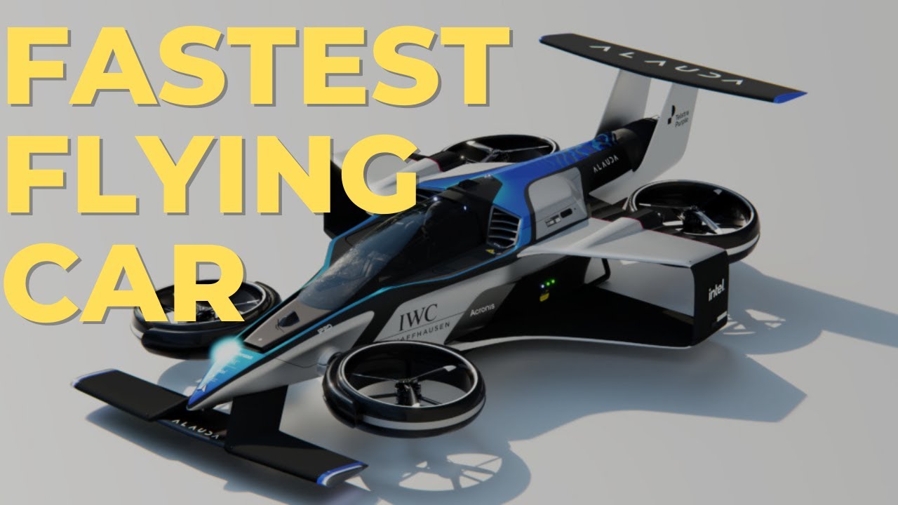 World's Fastest Hydrogen-Powered Flying Race Car: Meet the Airspeeder ...
