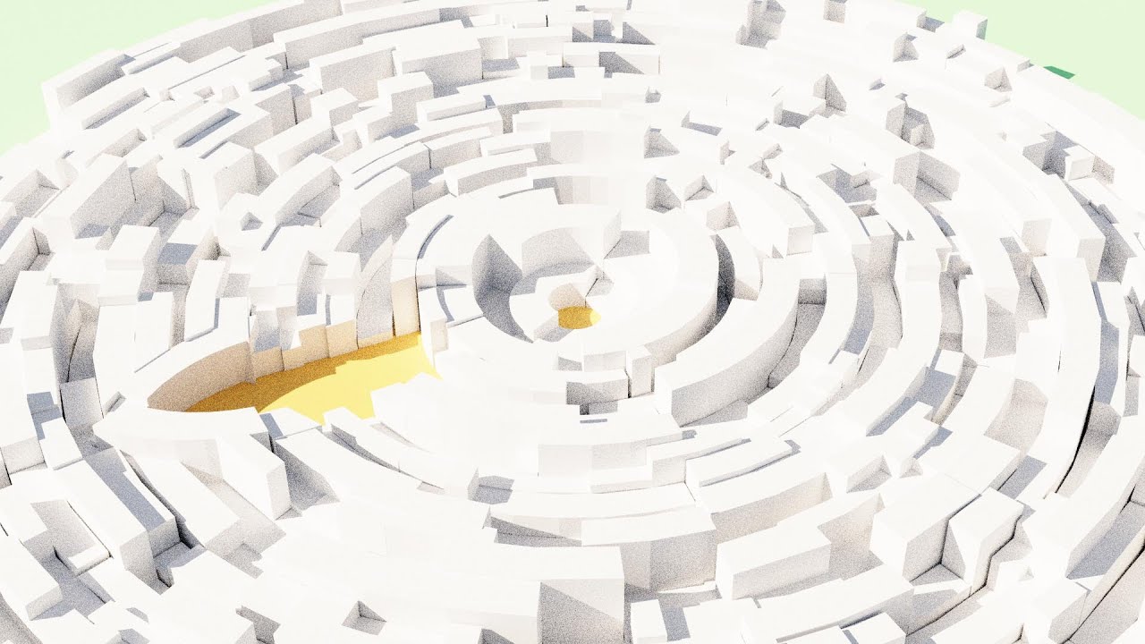 Blender tutorial - Radial city in 3 minutes - YouTube