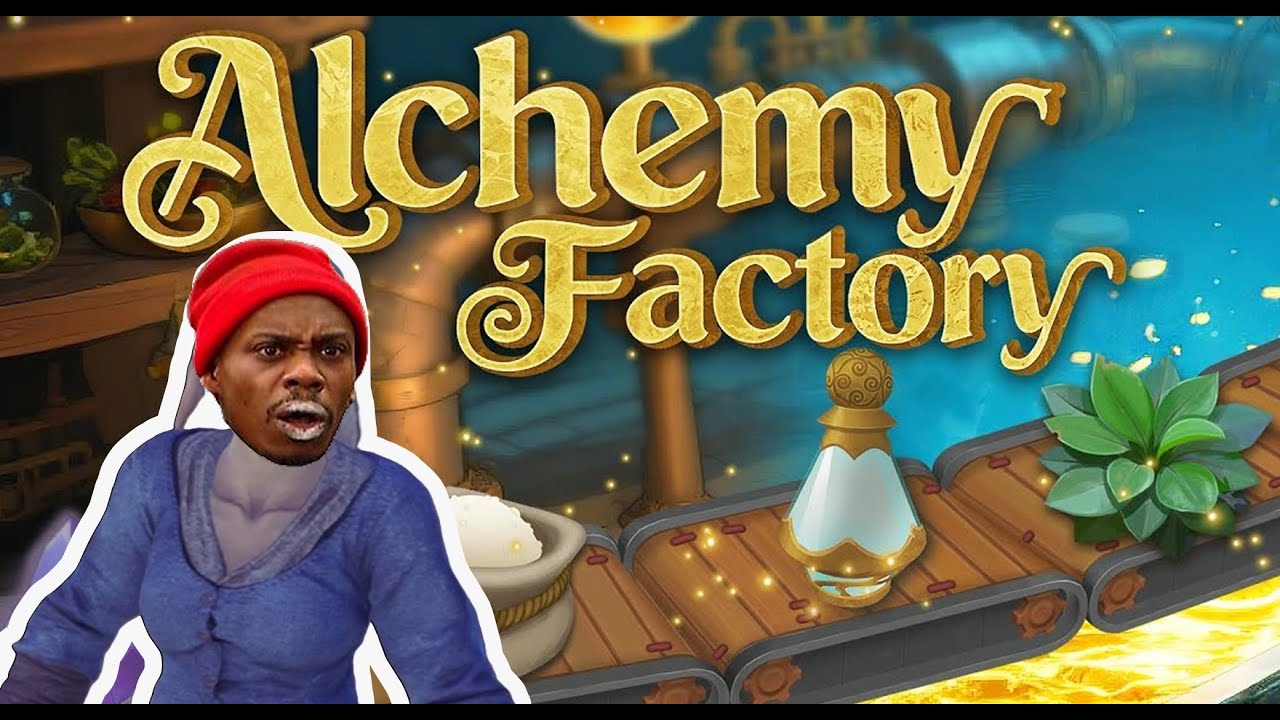 Alchemy Factory | Satisfactory but with Magic Potions - YouTube