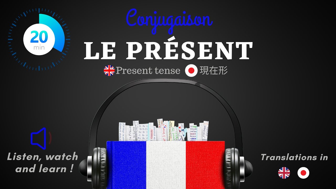 20 MINS of French conjugation - Present - YouTube