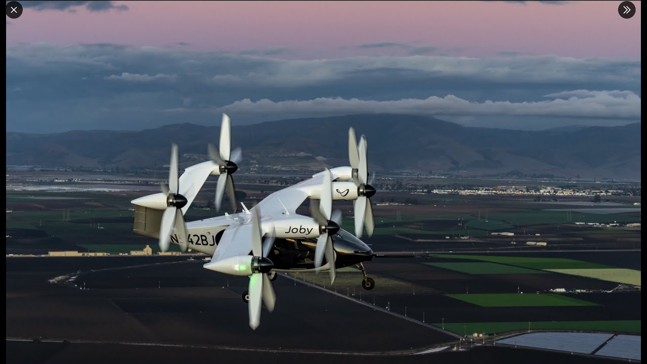 [조비소식](Joby aviation, UAM) 24년7월4주~8월1주차,주간 차트 및 주간 트윗소식! - YouTube